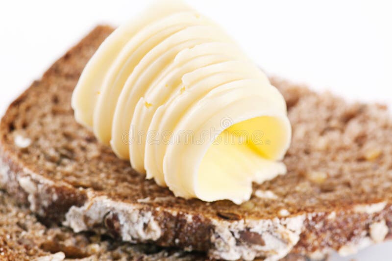 Butter auf dem Brot stockbild. Bild von milch, sandwich - 24057035