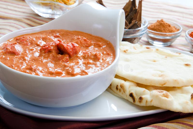 Butter Chicken - Punjabi Style Stock Photo - Image of traditional ...