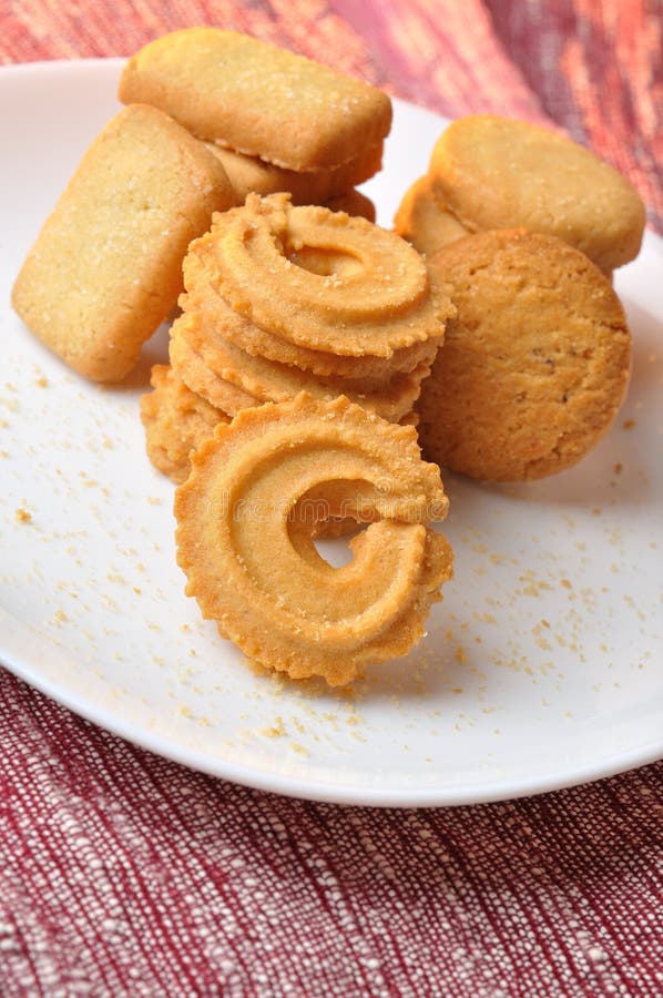 Butter Cookies stock photo. Image of snack, macro, delicious - 18018948