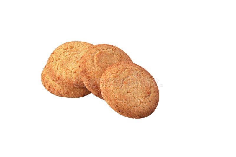 Butter cookies isolated. stock photo. Image of biscuits - 73750316