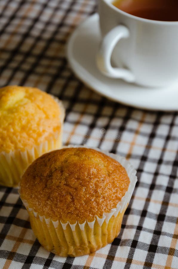 Butter Cup Cake for Tea Break. Stock Image - Image of sweet, tasty ...