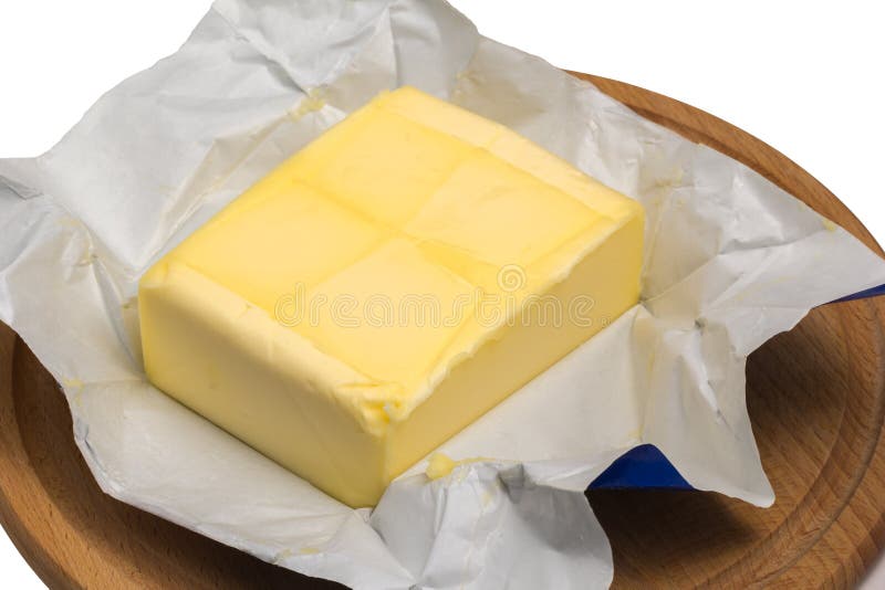 Butter on Foil stock image. Image of dietary, stick, dairy - 30880373