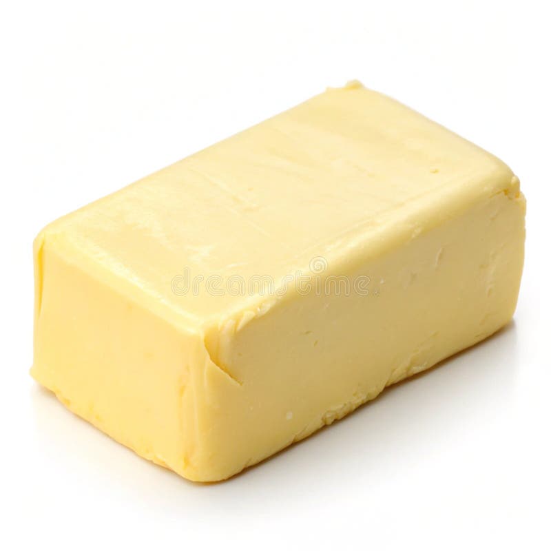 Butter Isolated on Transparent Background Stock Illustration ...
