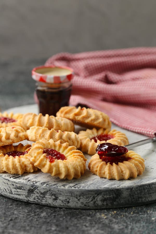 Butter jam cookies stock photo. Image of shortbread - 151883236 Butter jam cookies stock photo. Image of shortbread - 151883236