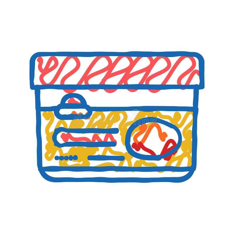 Butter Mango Fruit Icon Doodle Illustration Stock Illustration ...