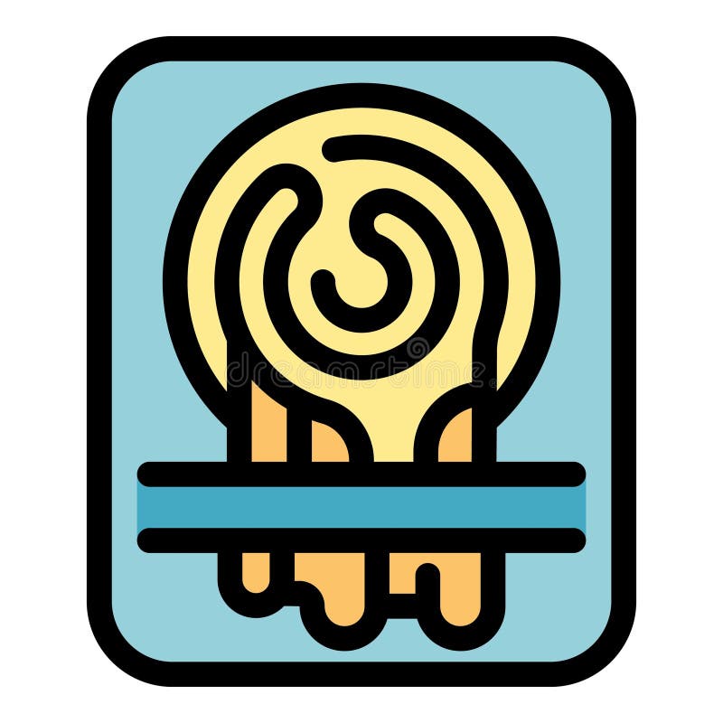 Butter Melting Under Heat on Blue Background Icon Vector Stock ...