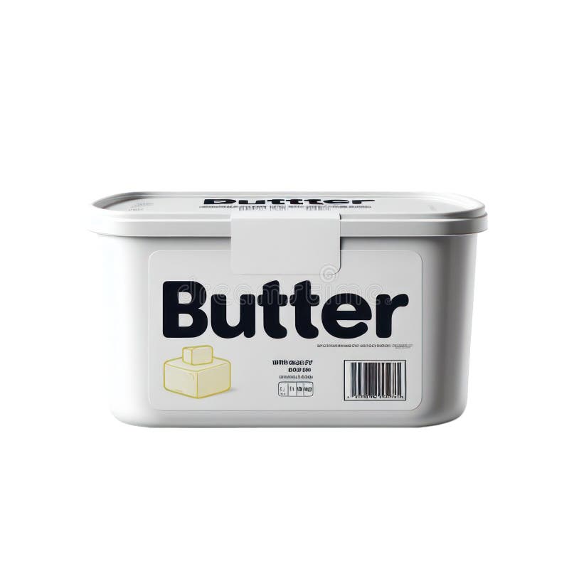Butter package design stock vector. Illustration of banner - 256557330