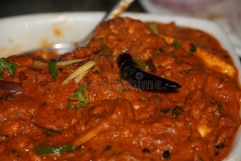 Butter paneer masala stock photo. Image of meal, shahi - 261070186