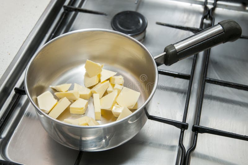 Butter in a pot stock image. Image of tasty, cooking - 37146093