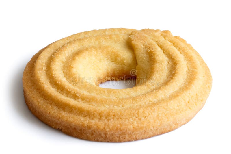 Butter ring biscuit. stock photo. Image of stack, white - 60259680