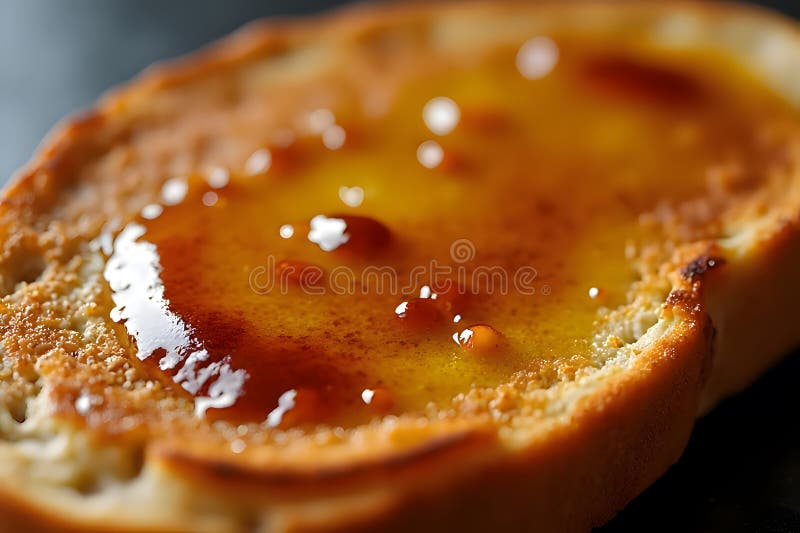 Buttered Toast with Marmite, Ready for Breakfast Stock Illustration ...