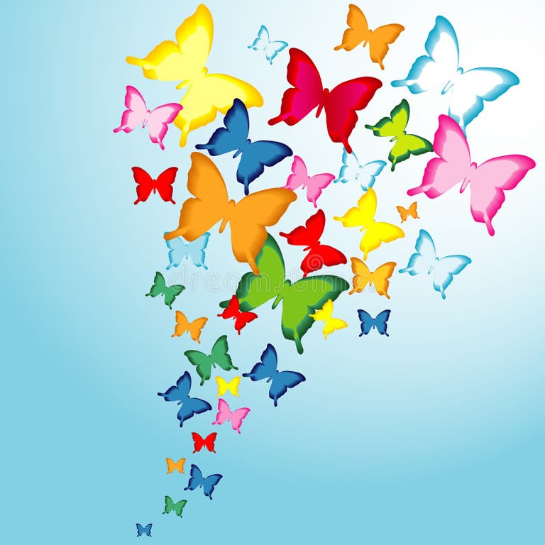 Butterflies Flow Stock Illustrations – 947 Butterflies Flow Stock ...