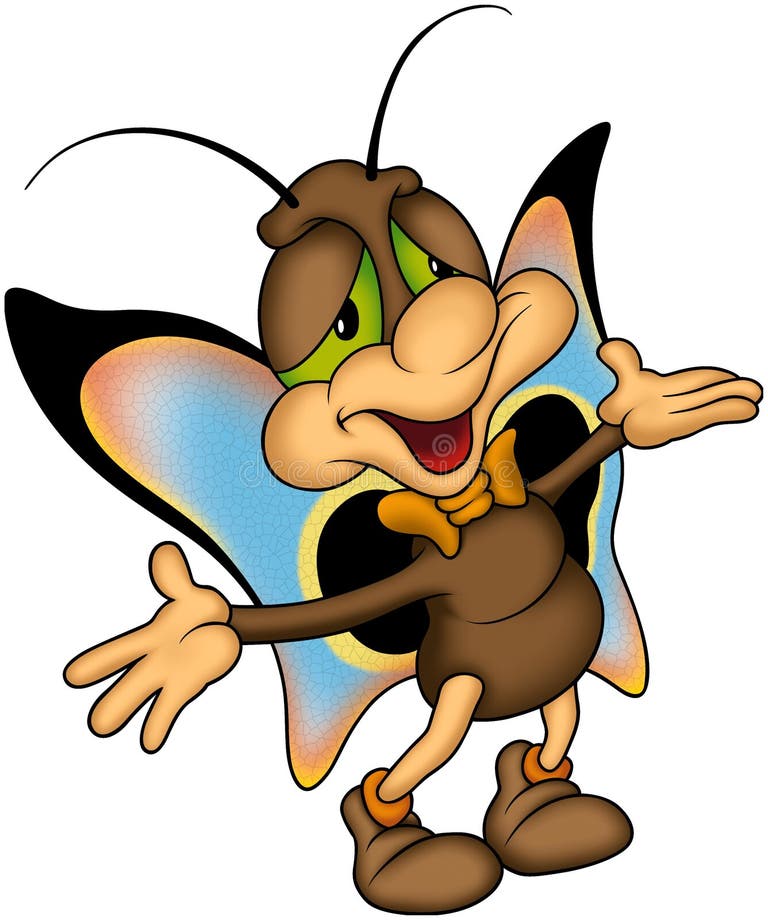 Butterfly Cartoons Stock Illustrations – 1,482 Butterfly Cartoons Stock ...