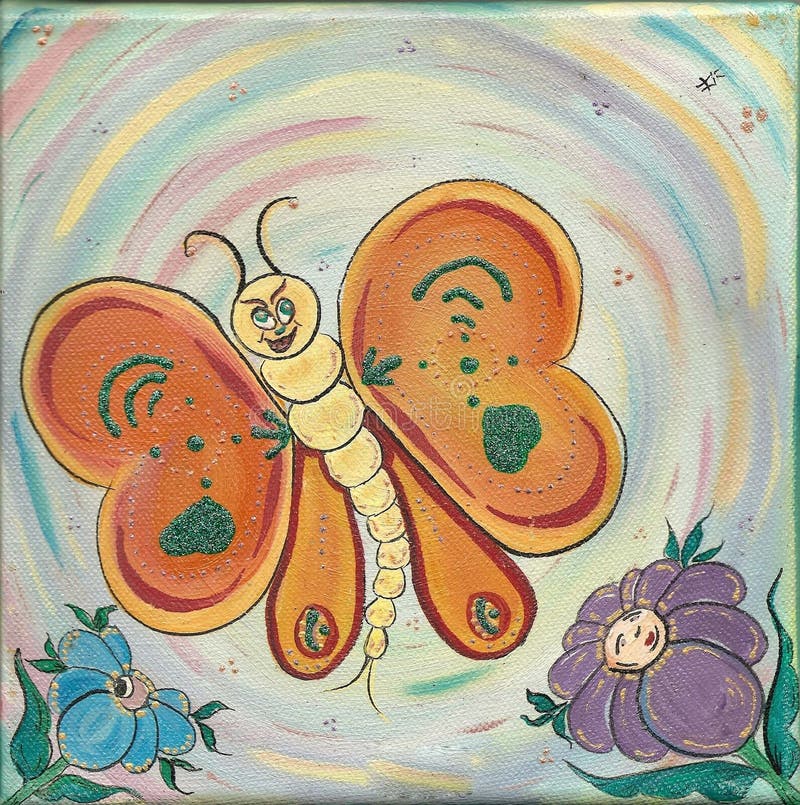 Butterfly stock illustration. Illustration of colors, voltage - 7535528