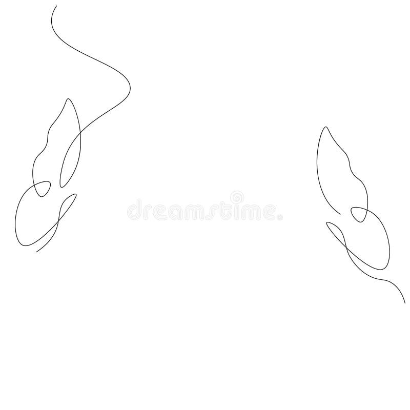 Butterfly Animal Background Fly Line Draw Stock Illustration ...