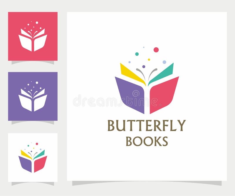 Butterfly Book Logo Stock Illustrations – 1,549 Butterfly Book Logo ...