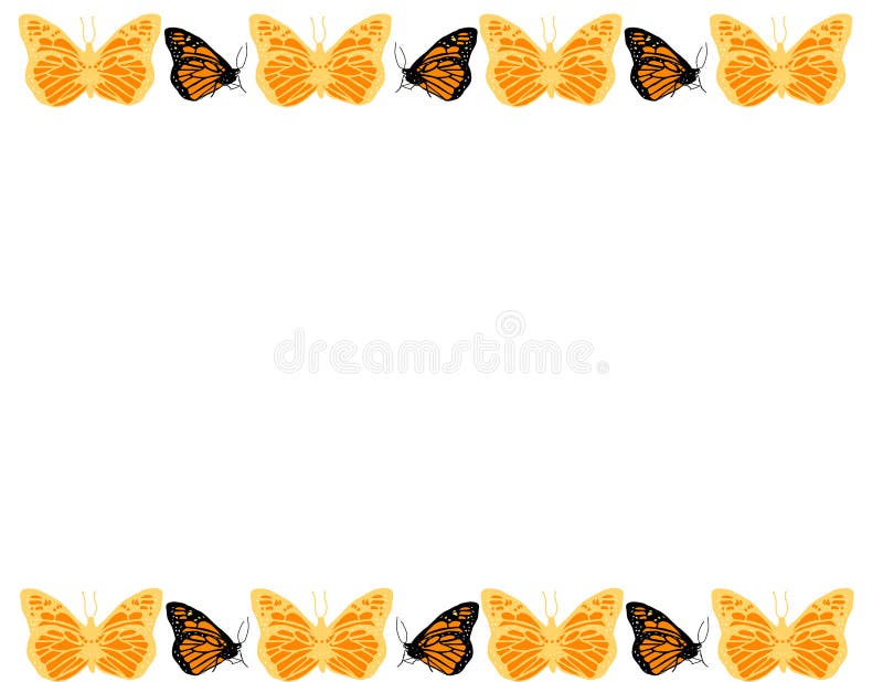 Butterfly Border Stock Illustrations – 18,856 Butterfly Border Stock ...
