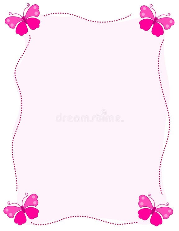Butterfly border / frame stock vector. Illustration of animal - 22690102
