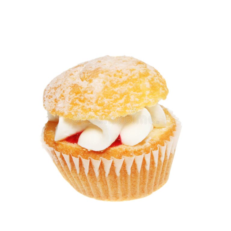 Butterfly bun stock photo. Image of cake, cream, sweet - 7075696