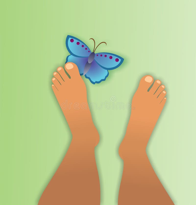 Butterfly Feet Stock Illustrations – 180 Butterfly Feet Stock ...