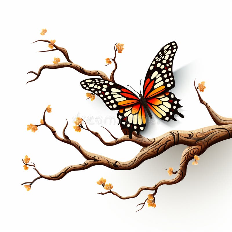 Butterfly conservation stock illustration. Illustration of decorative ...