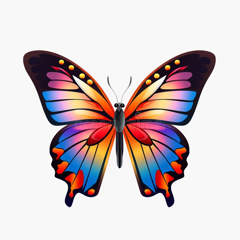 Butterfly conservation stock illustration. Illustration of white ...