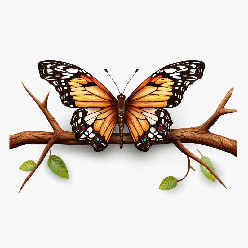 Butterfly conservation stock illustration. Illustration of bright ...