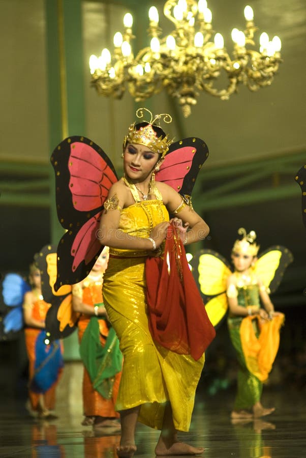 Butterfly Dance editorial image. Image of javanese, keraton - 33100455