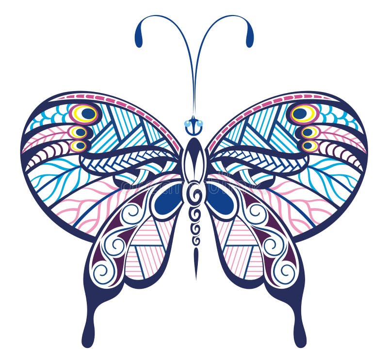 Butterfly stock vector. Illustration of design, fantasy - 40797141
