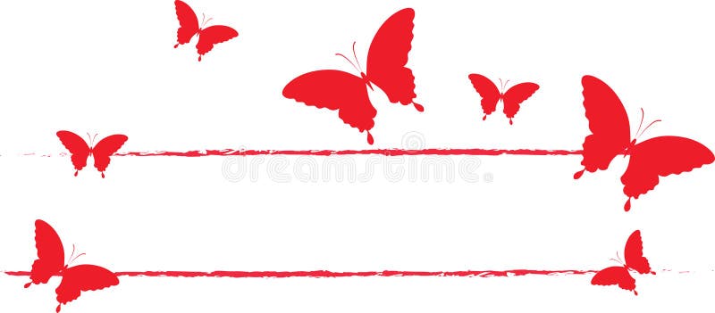 Butterfly empty frame stock vector. Illustration of butterfly - 5814325