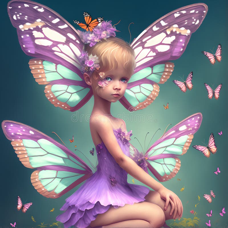 Angelic Butterfly Stock Illustrations – 122 Angelic Butterfly Stock ...