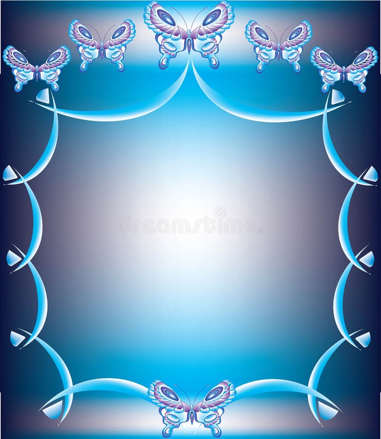 Butterfly Frame Picture. Image: 5015827