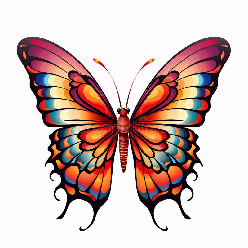 Butterfly Freedom a Creature that Can Soar through the Air Stock ...