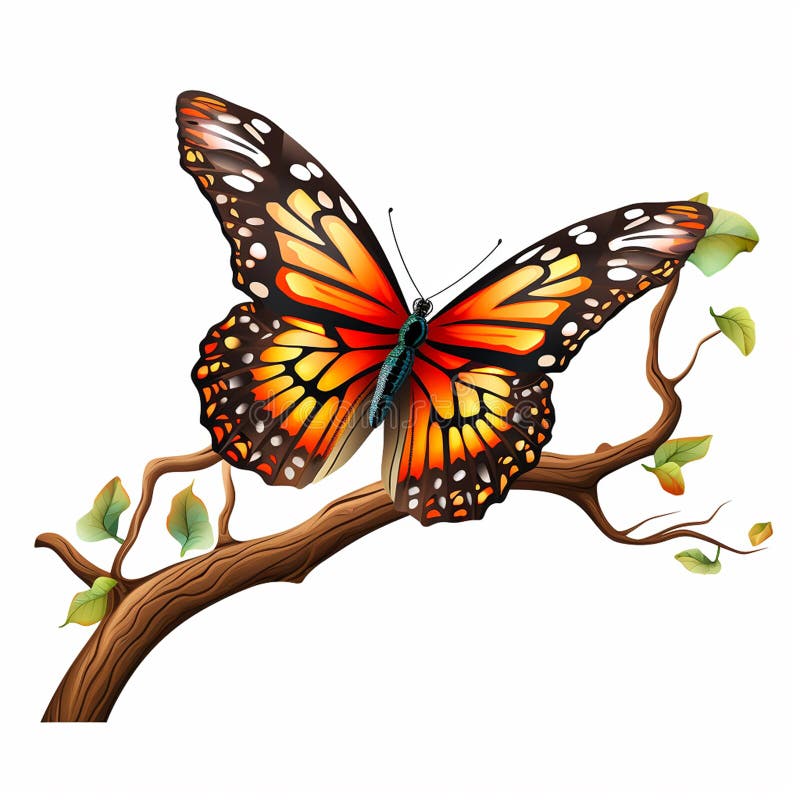 Butterfly freedom stock illustration. Illustration of movement - 294677358