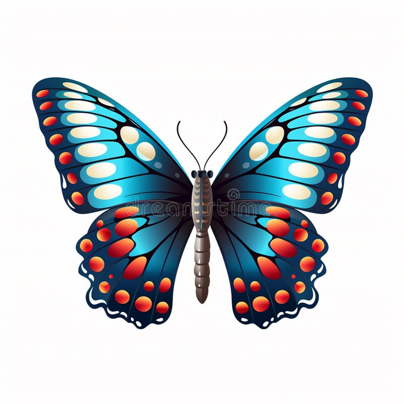 Butterfly freedom stock illustration. Illustration of flying - 295679941