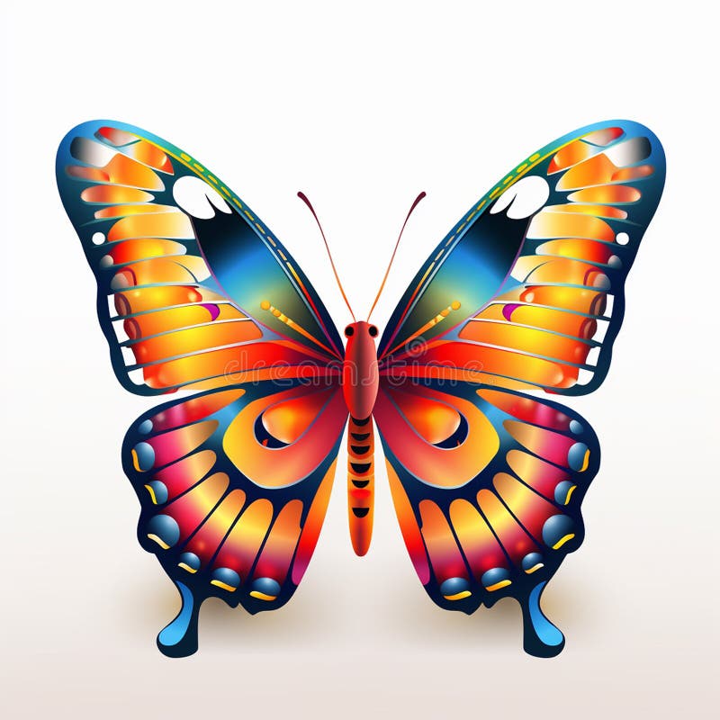 Butterfly freedom stock illustration. Illustration of celebration ...