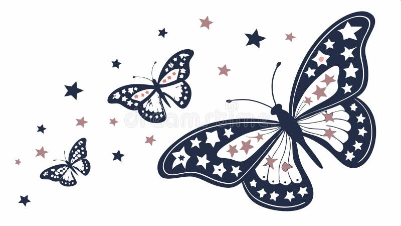 Butterfly Geometric Pattern Nature Insect Transformation Vector Design ...