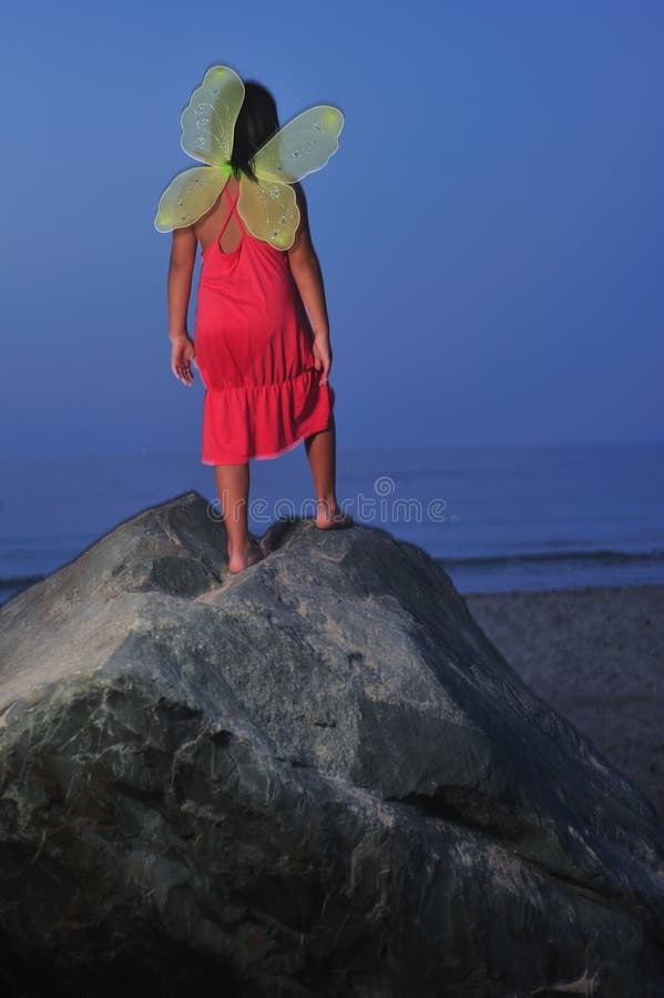 Butterfly girl stock photo. Image of concept, vacation - 6762848