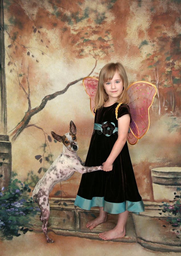 Butterfly Girl Portrait stock photo. Image of friends - 10099454