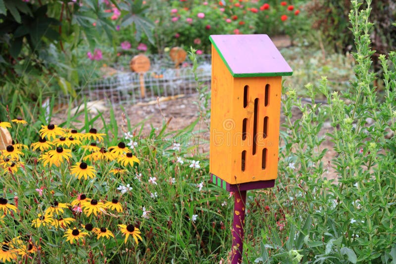 Butterfly house stock image. Image of birdhouse, nature - 16341069