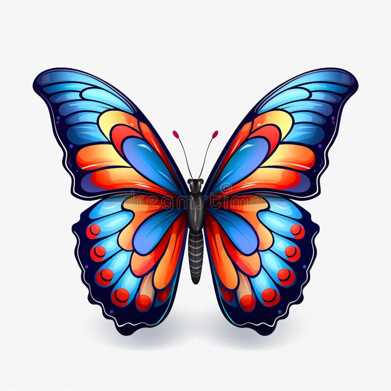 Butterfly inspiration stock illustration. Illustration of vector ...