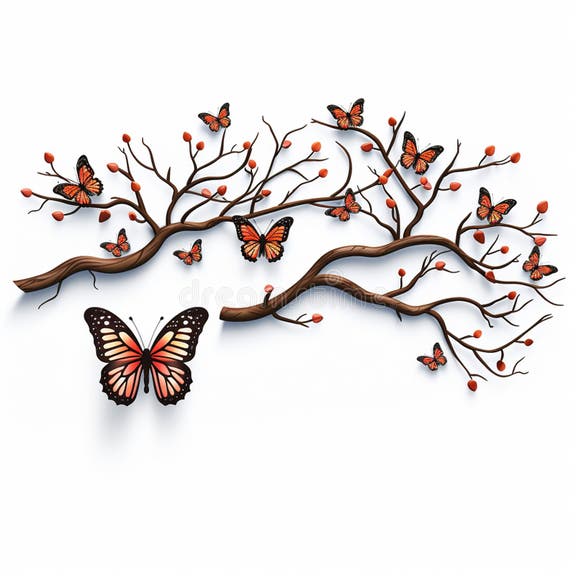 Butterfly Inspiration a Source of Motivation and Creativity Stock ...