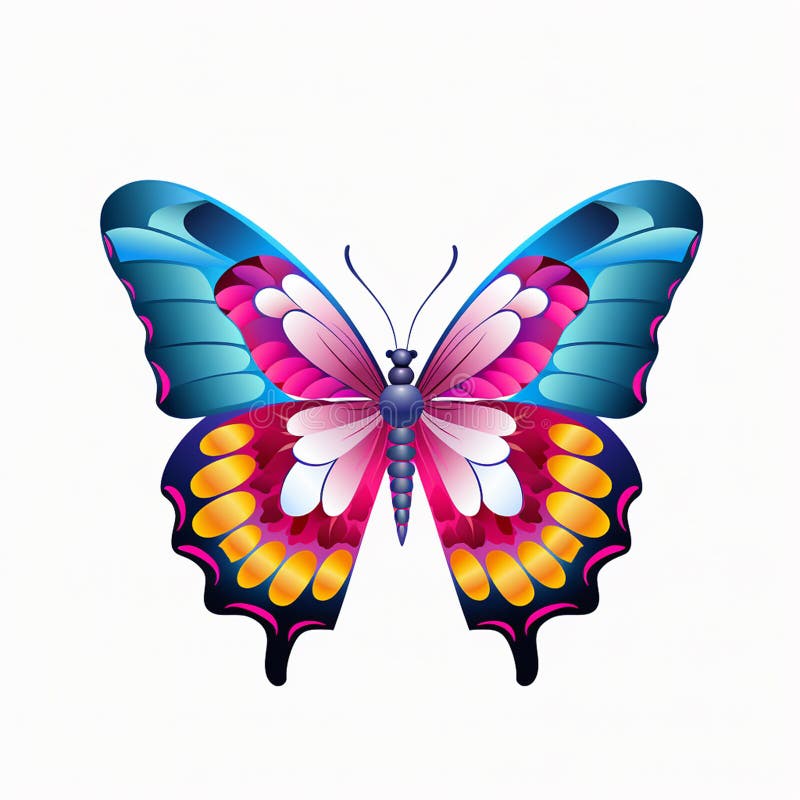 Butterfly Invitation a Way To Start a New Chapter in Life Stock ...