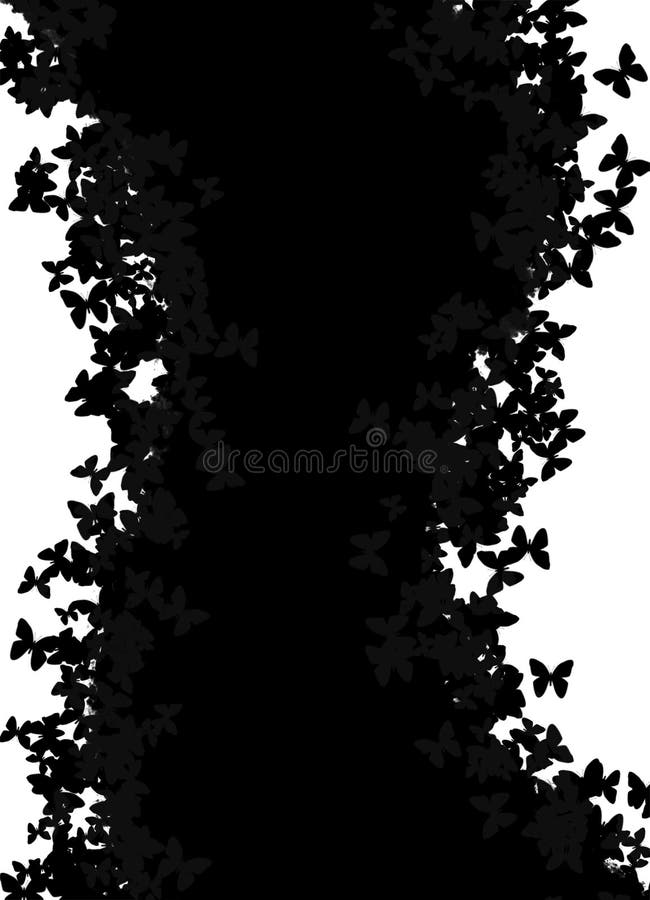 Butterfly layout stock illustration. Illustration of element - 5178366