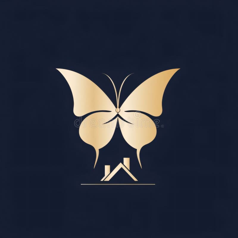 Butterfly Logo Design. Luxury Butterfly Logo Stock Illustration ...