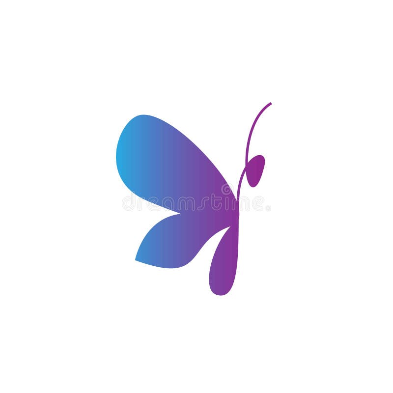 Butterfly Logo Design with Modern Concept Stock Vector - Illustration ...