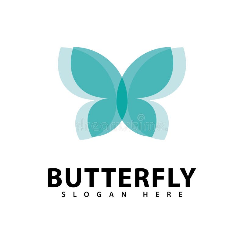 Butterfly Logo Design Template Vector Illustration Stock Vector ...