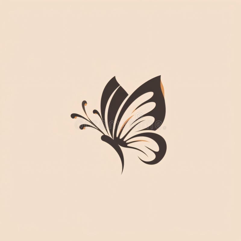Butterfly Logo Design Vector Template. Elegant Butterfly Logotype Stock ...