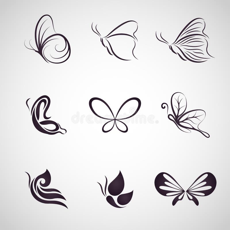 Butterfly Logo Icon Vector Stock Vector Illustration Of Graphic 76647323