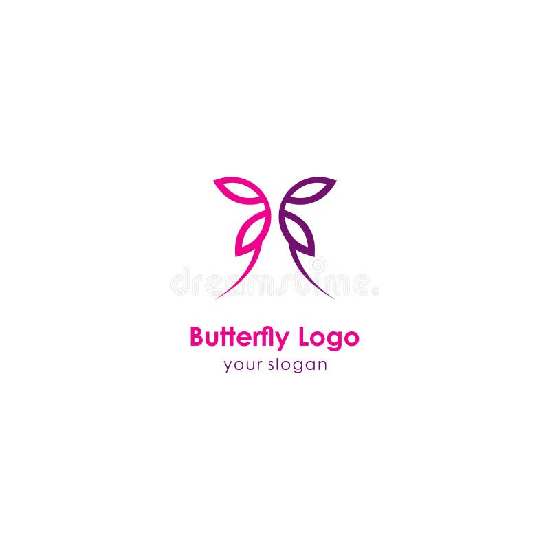Butterfly Transformation Logo Stock Illustrations – 544 Butterfly ...